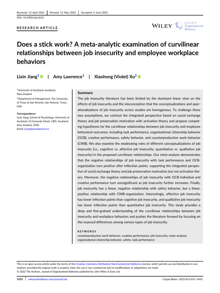 Jiang Et Al 2022 | Download Free PDF | Affect (Psychology) | Motivation Jiang Et Al 2022 | Download Free PDF | Affect (Psychology) | Motivation