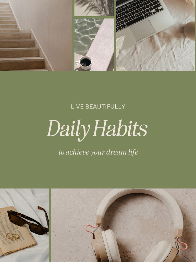 Daily Habits Guide | PDF | Self Awareness | Goal