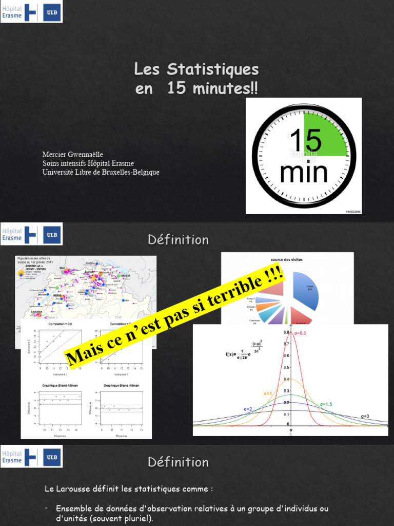 Introduction aux Statistiques en 15 min | PDF | Statistiques ...
