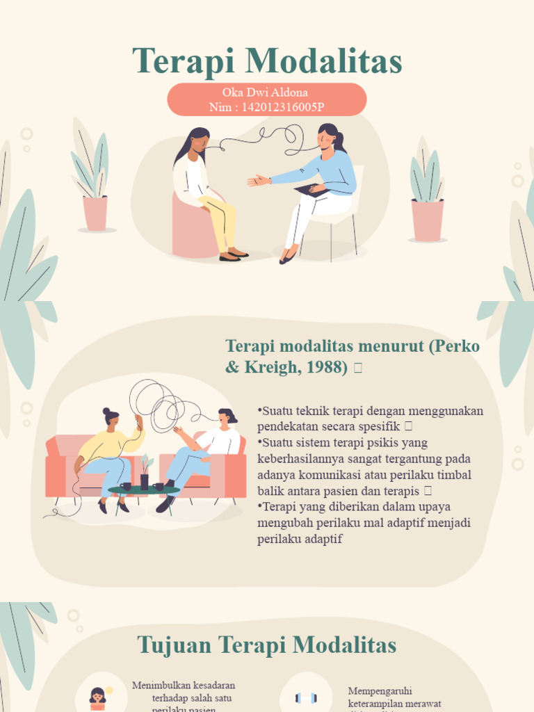 Terapi Modalitas-Oka Dwi Aldona 2 | PDF | Karier & Perkembangan | Pengembangan Diri