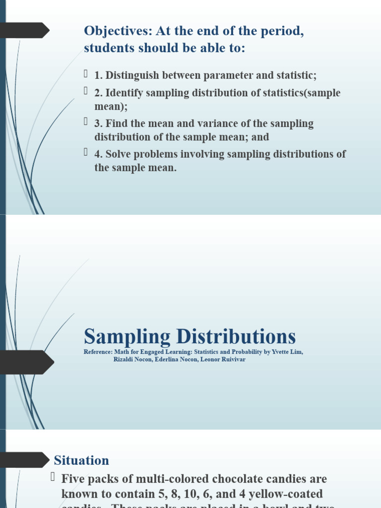 Sampling Distribution With CLT | PDF | Standard Deviation | Normal Distribution