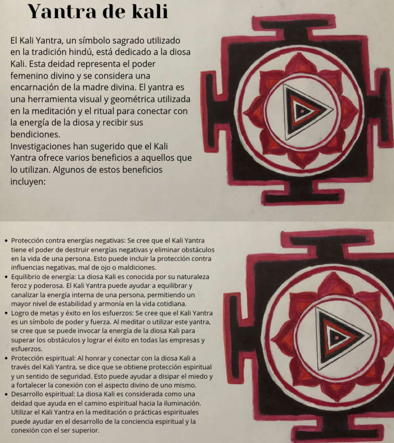 Beneficios del Kali Yantra en la protección | PDF | Religión y espiritualidad