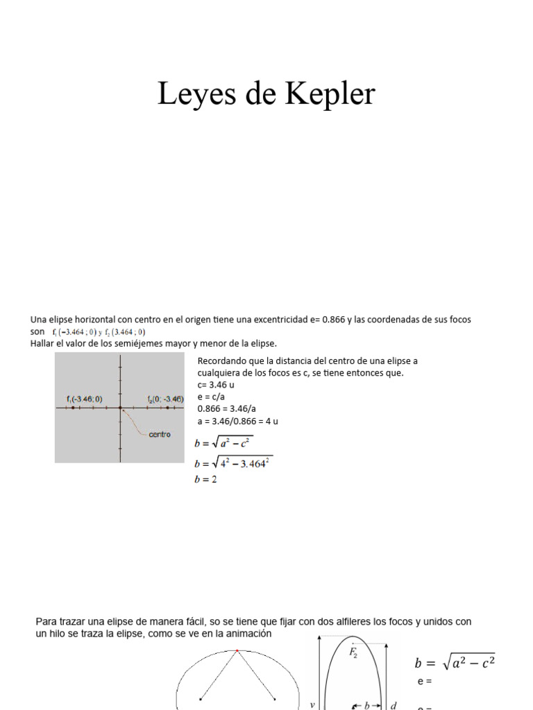 Problemas de Kepler | PDF