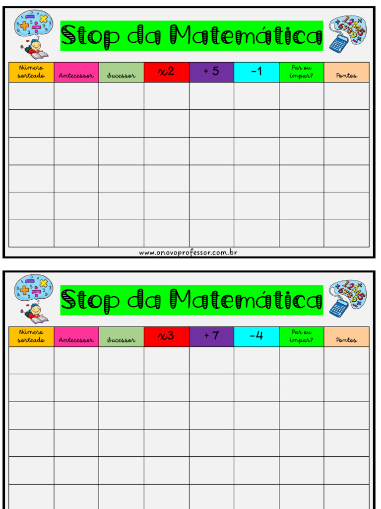 Stop Da Matematica | PDF
