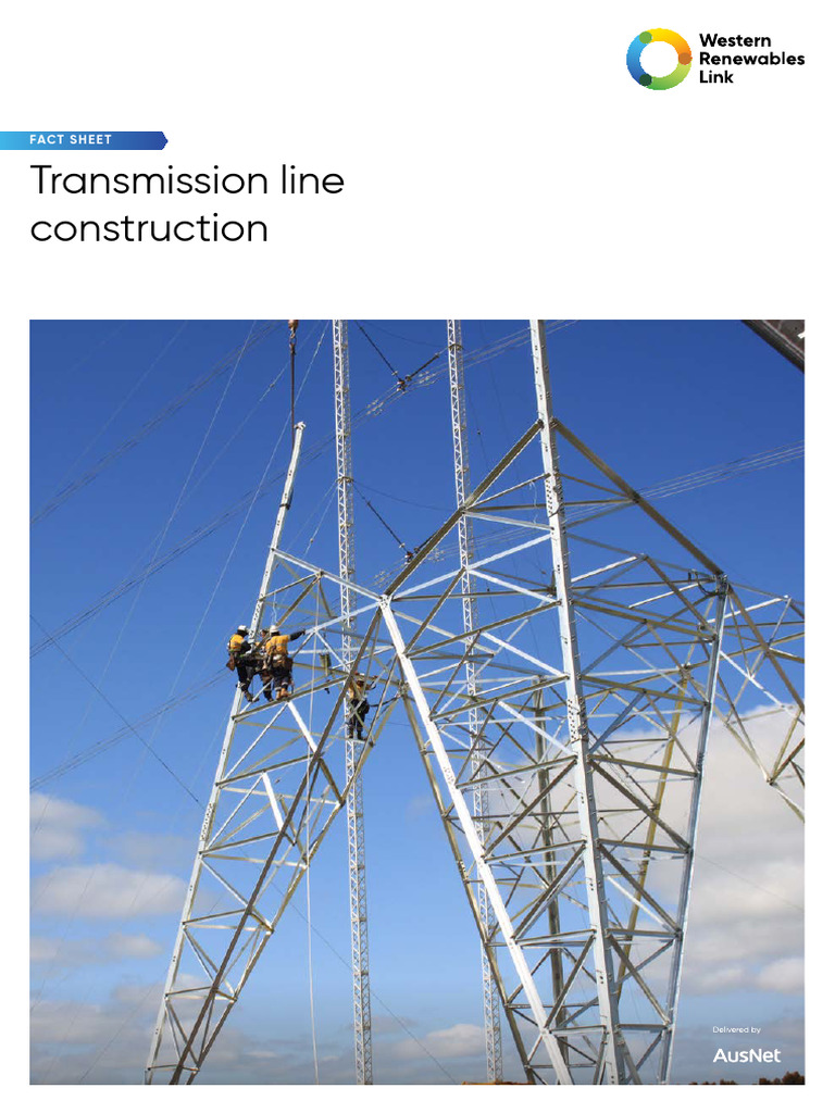 Transmission Line Construction February 2023 | PDF | Electric Power ...