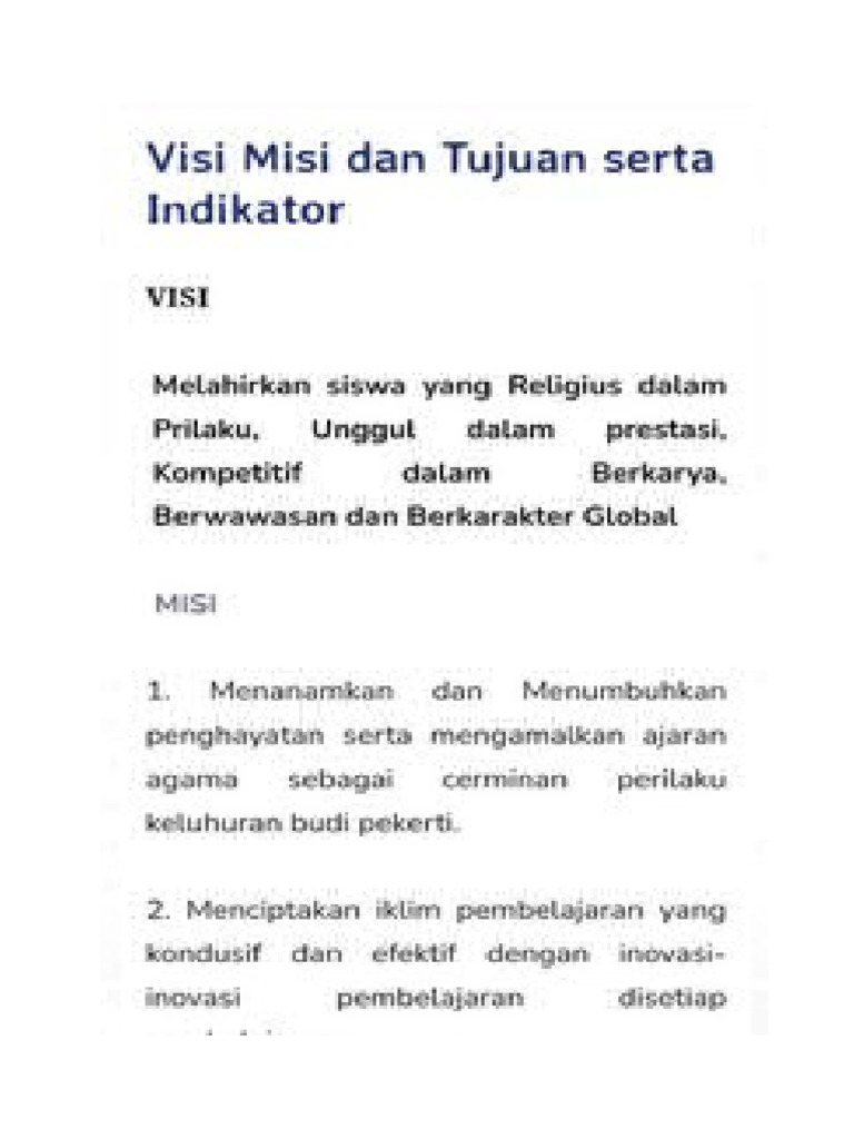 Visi | PDF