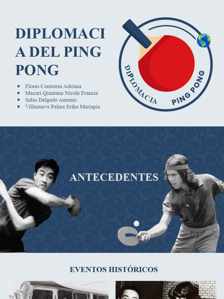Diplomacia - Ping Pong | PDF | Relaciones Internacionales | Políticas globales