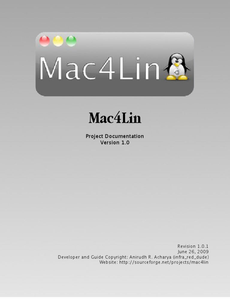 Mac4Lin 1 0 1 Documentation | PDF | Icon (Computing) | Firefox