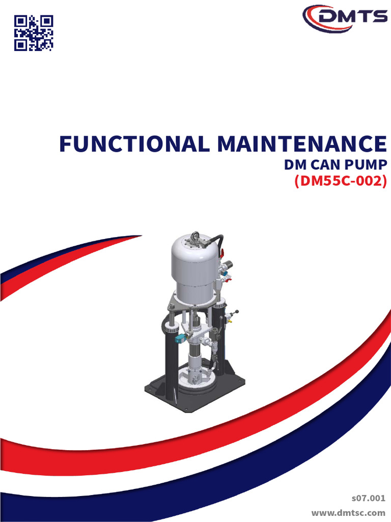 DM CAN PUMP(DM55C-002)정비 매뉴얼 rp01.001 | PDF | Piston | Machines
