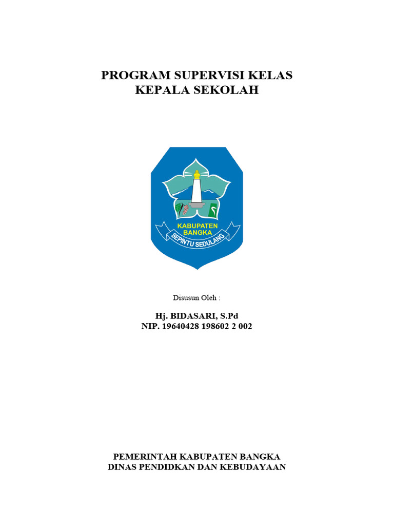 Program Supervisi Kepala Sekolah | PDF