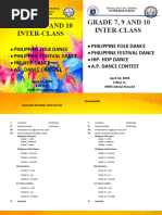 Intramurals Program Sample | PDF | Cultural Conventions