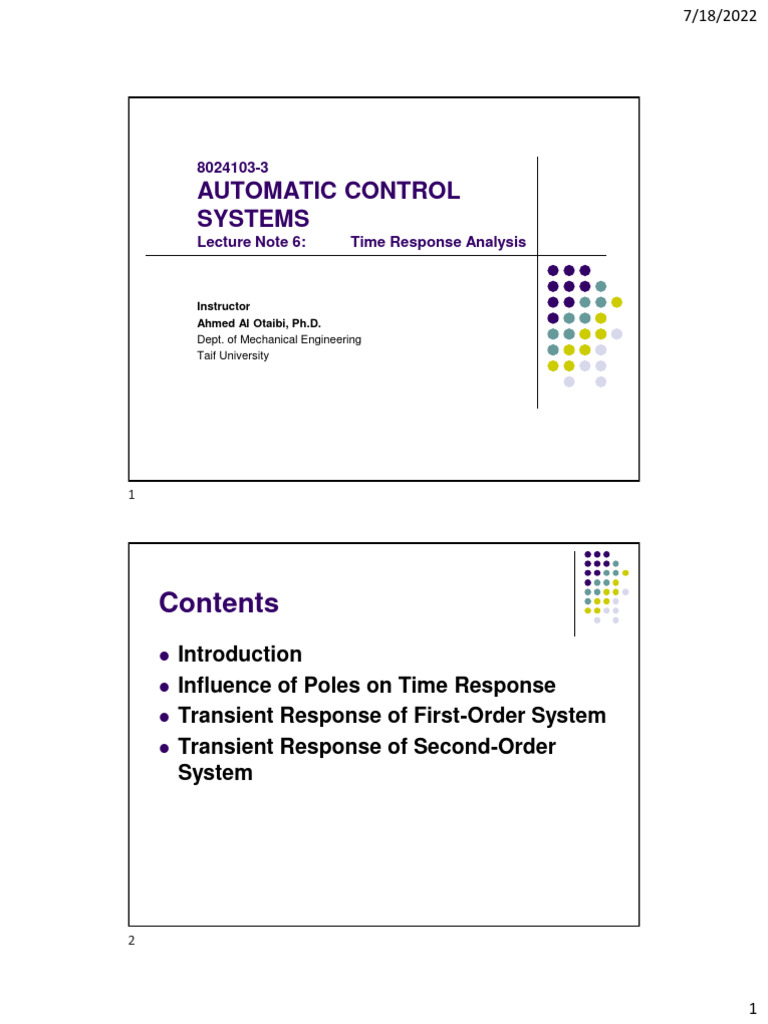 Lecture 2 - IV Part 1 | PDF | Damping | Physical Quantities