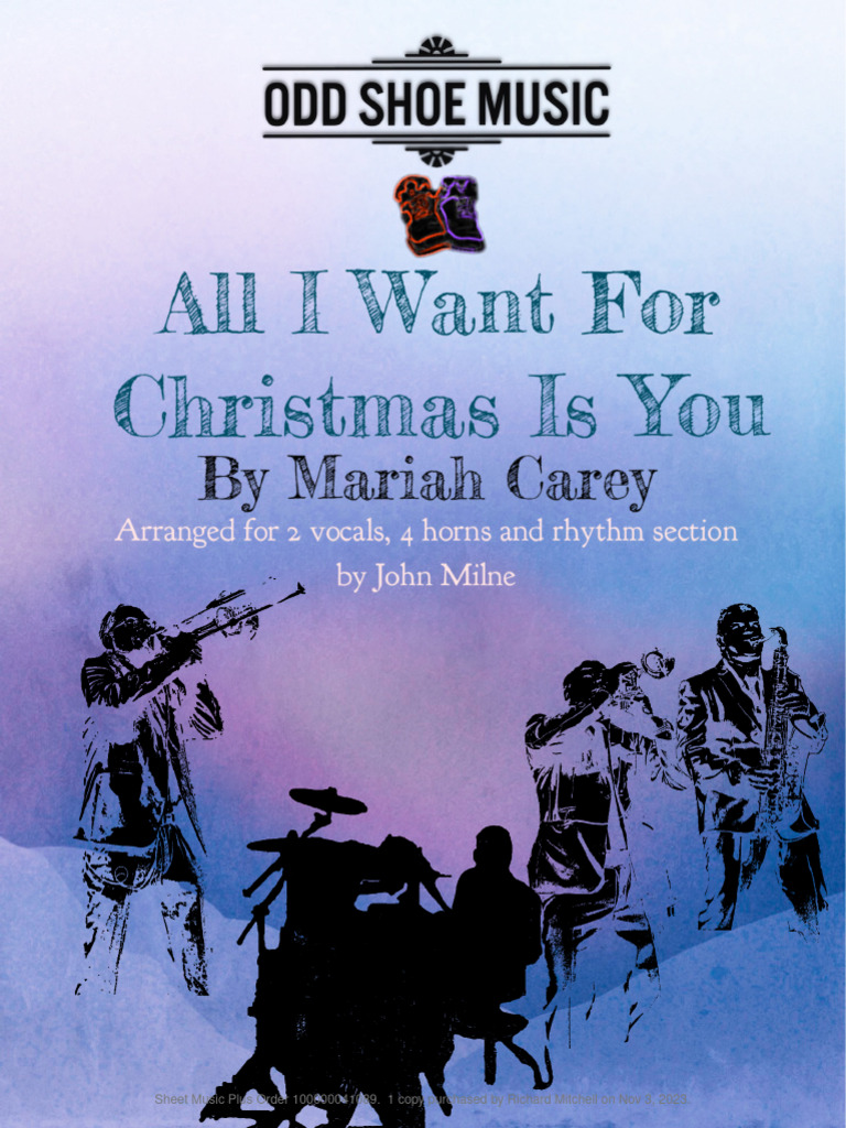 All I Want For Christmas Full Chart | PDF