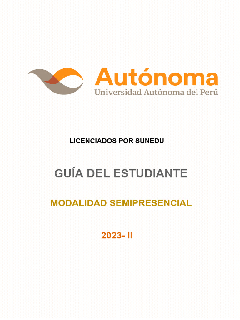 Guia Matricula Semipresencial 202302 | PDF