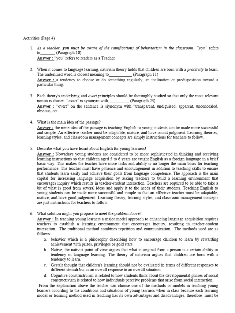 Eyl Group 2 | PDF | Learning | Constructivism (Philosophy Of Education)