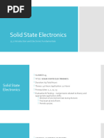 Basic Solid State Electronics PDF | PDF | Solid State Physics | Solid ...