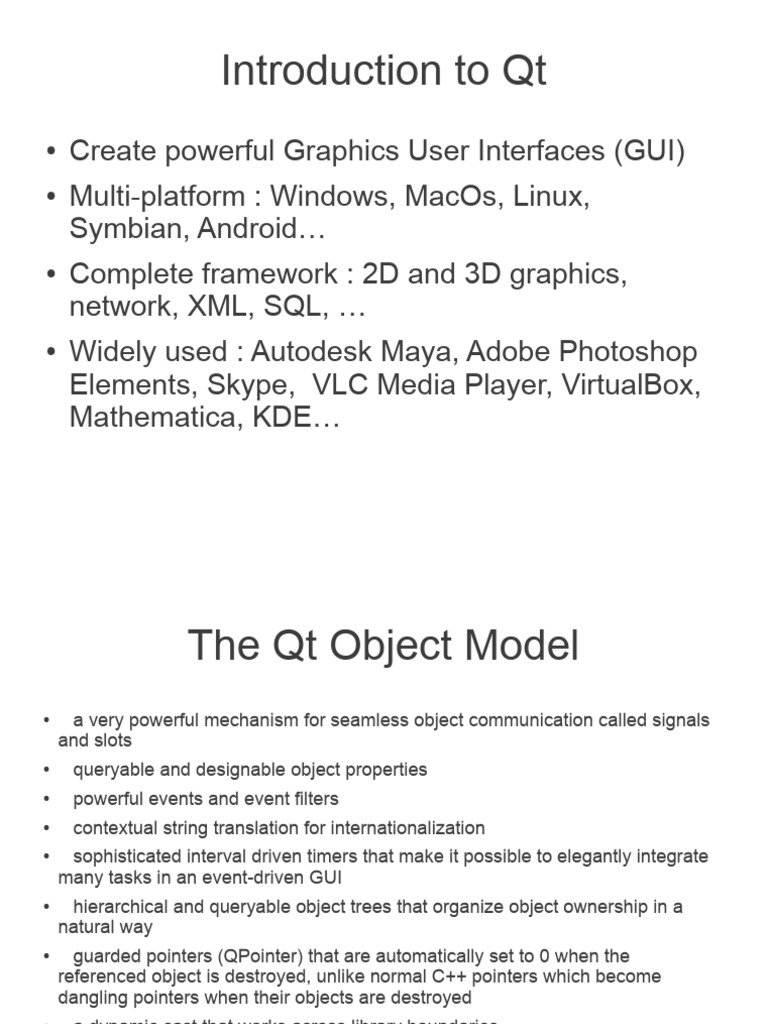 Introduction To Qt Pdf