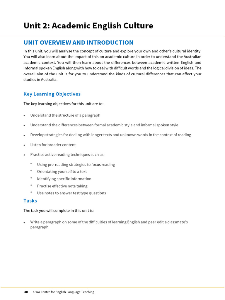 CB1 Unit 2 | PDF | English Language | Verb