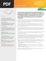 RUCKUS R550 Data Sheet | PDF | Wi Fi | Ieee 802.11