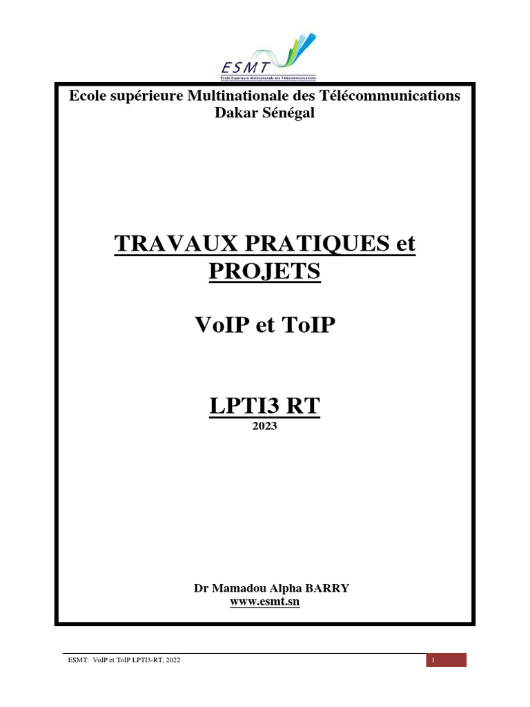 VoIP et ToIP avec Cisco UC560 | PDF | Voix sur IP | séance d'initiation ...