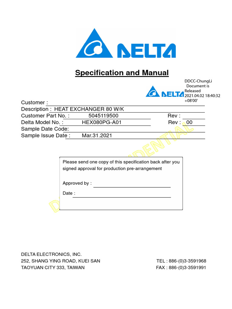 504511950000-HEX 80wk | PDF | Humidity | Heat Exchanger
