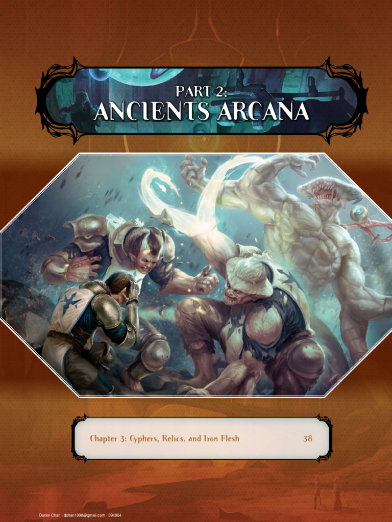 Ancients Arcana Items | PDF