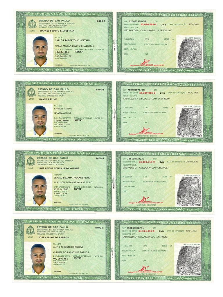 RG SP 2020 BB 4 Unidade | PDF | Documento | Vigilância