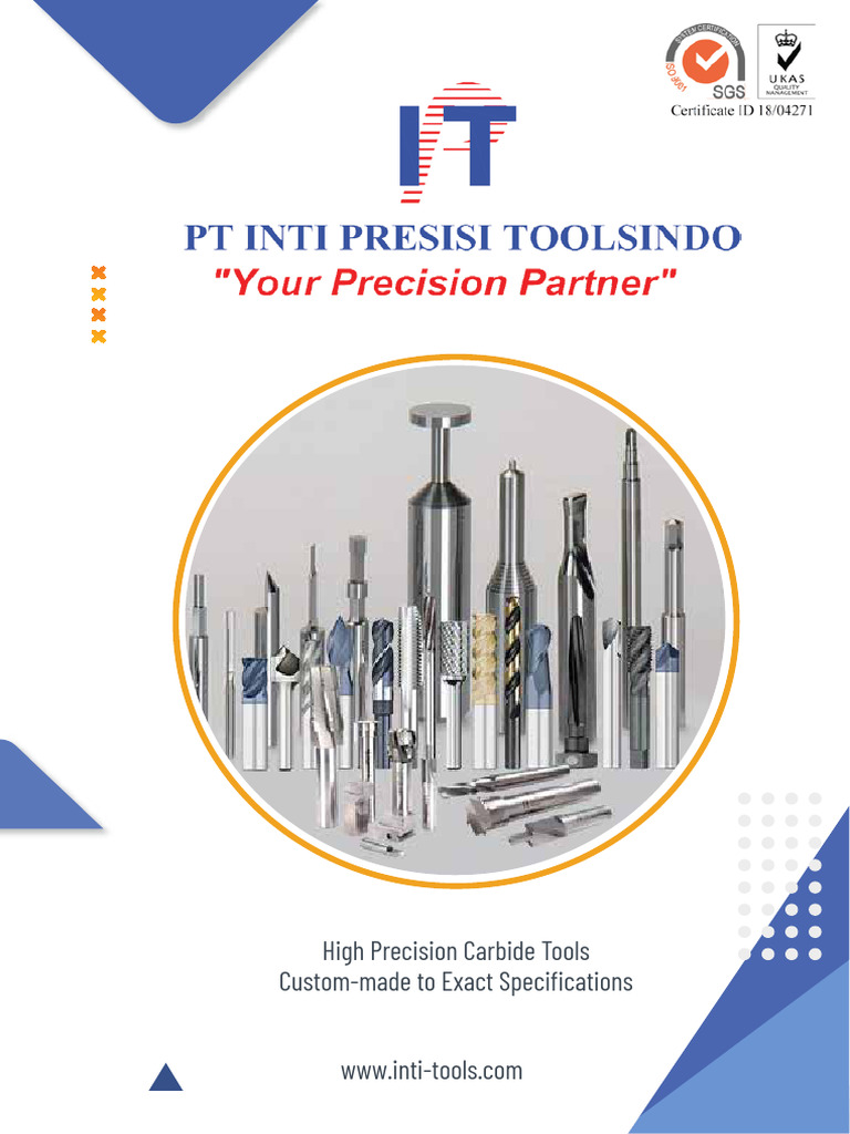 Precision Carbide Tools by PT Inti | PDF | Tools | Business Process