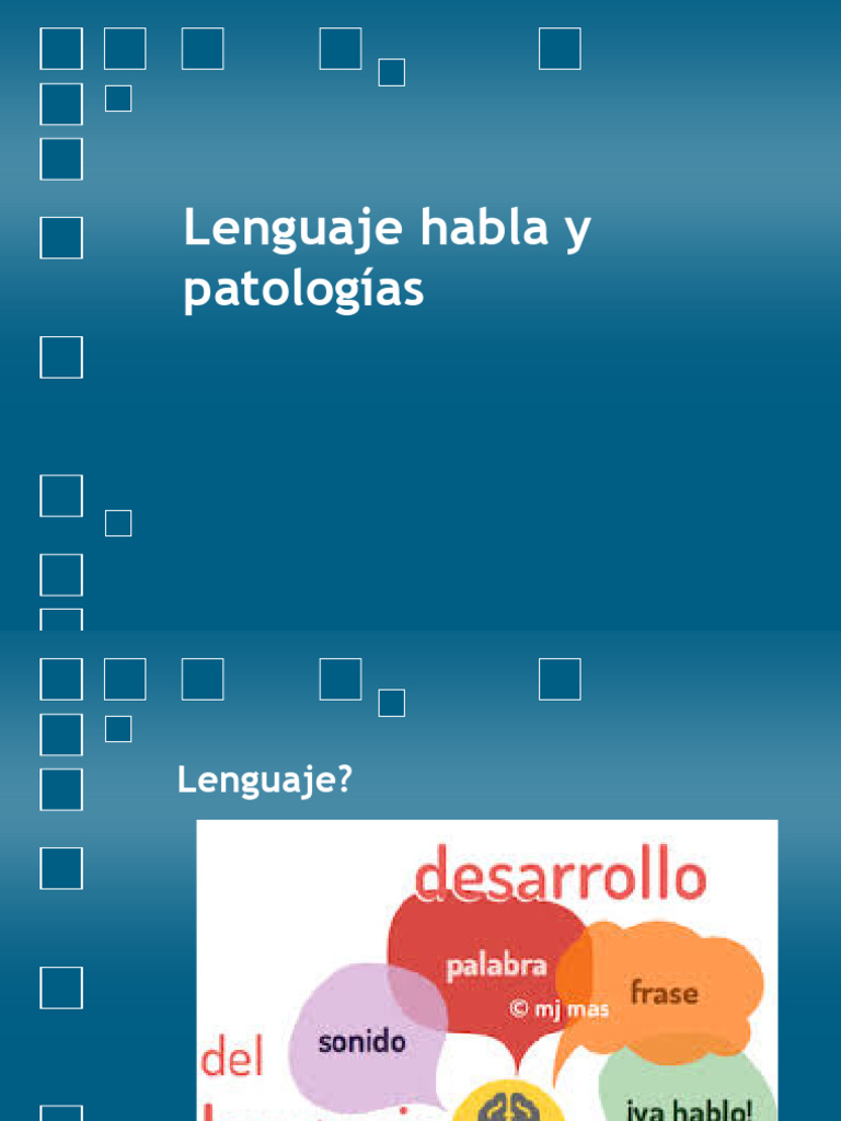 Patologías Del Lenguaje | PDF | Afasia | Comunicación