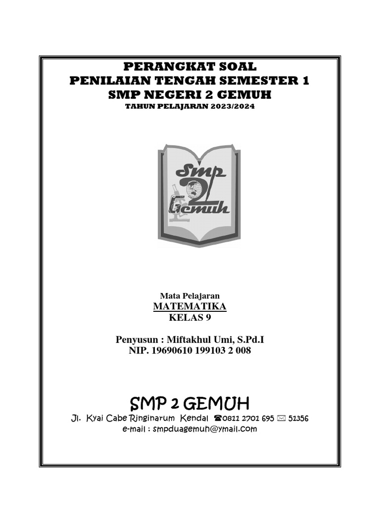 PTS 1 MTK Bu Umi | PDF