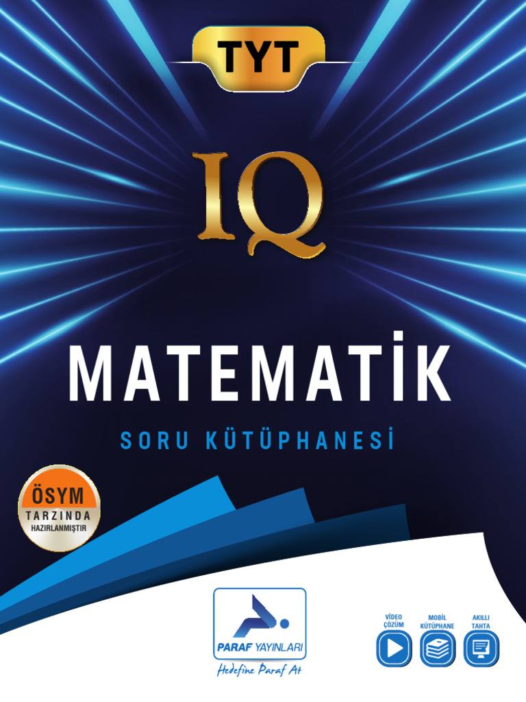 Paraf Yayinlari Tyt Iq Matematik Soru Bankasi PDF Indir 20985 | PDF Paraf Yayinlari Tyt Iq Matematik Soru Bankasi PDF Indir 20985 | PDF