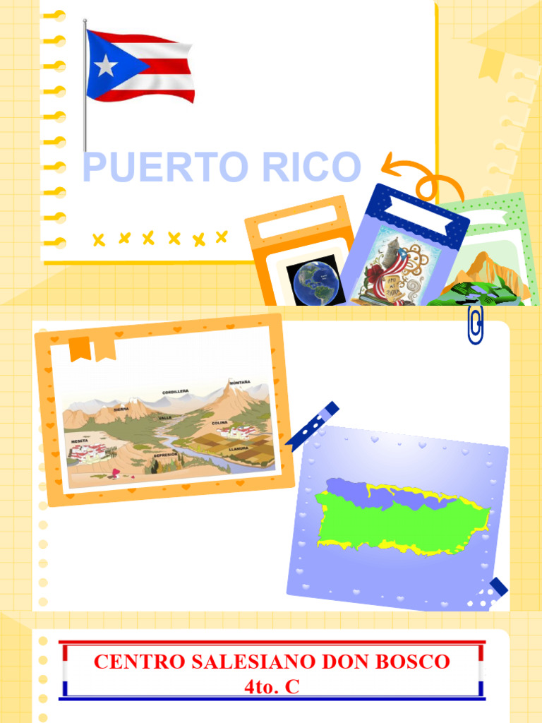 Geografía y Cultura de Puerto Rico | PDF | lago | Montañas