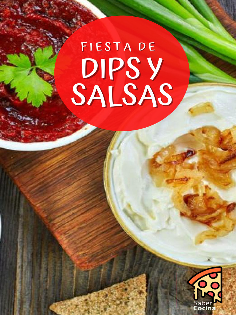 Dips y Salsas para Fiestas | PDF | Salsa | Mayonesa