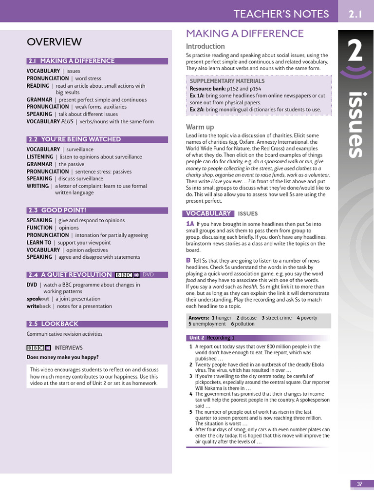 SKOT TB UINGLB Unit2 | PDF | Stress (Linguistics) | Human Communication
