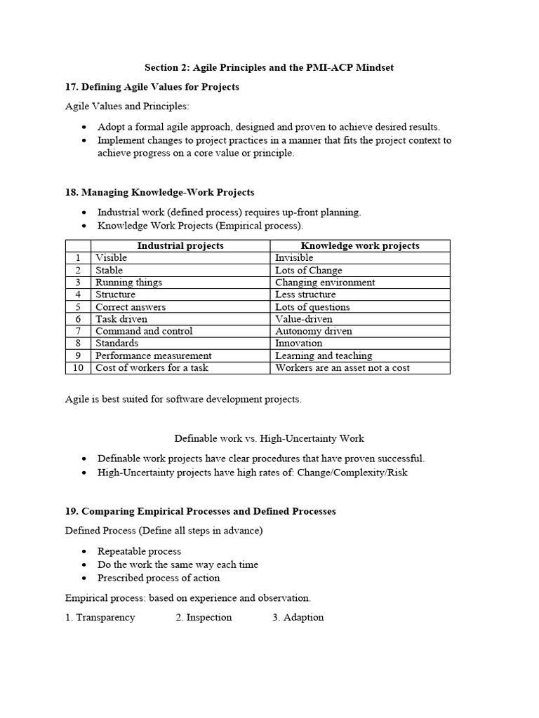 Pmi Acp | PDF | Agile Software Development | Scrum (Software Development)