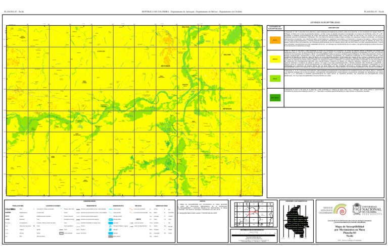 Mapa de Susceptibilidad a Movimientos en Masa | PDF | Ciencias de la ...