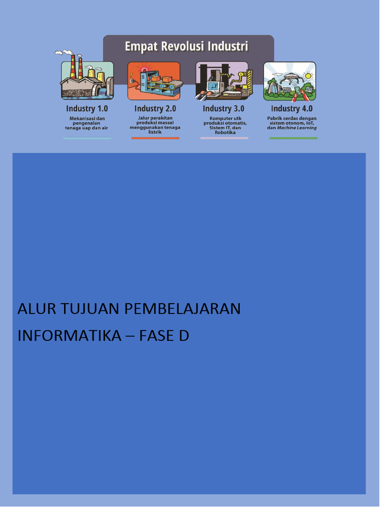 Alur Tujuan Pembelajaran Informatika | PDF