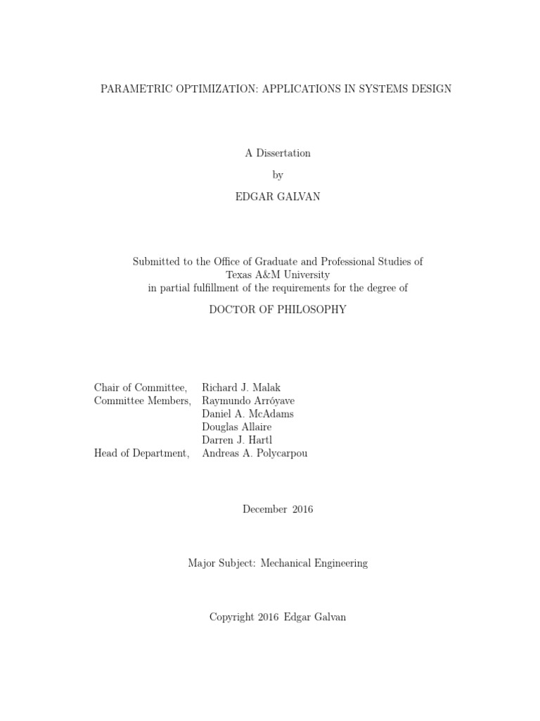 Parametric Optimization Pdf Mathematical Optimization Systems