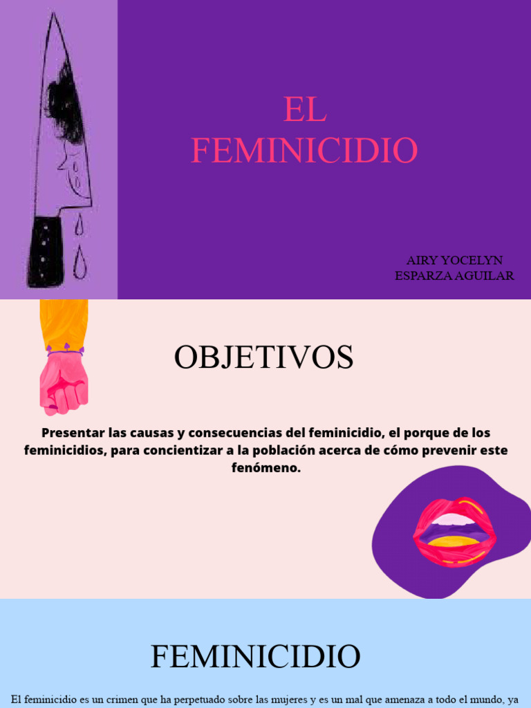 El Feminicidio | PDF | La violencia contra las mujeres | Mujer