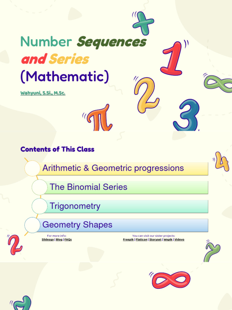 3-Deret Aritmatika | PDF | Mathematical Objects | Algebra