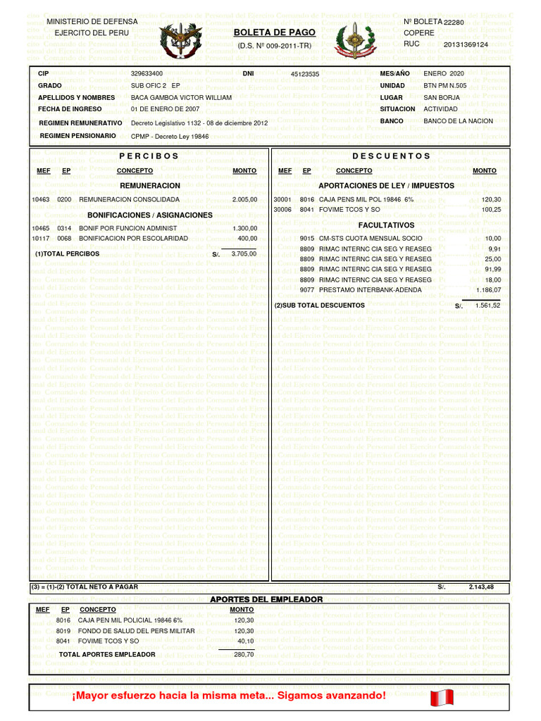 Boleta 202001 329633400 | PDF
