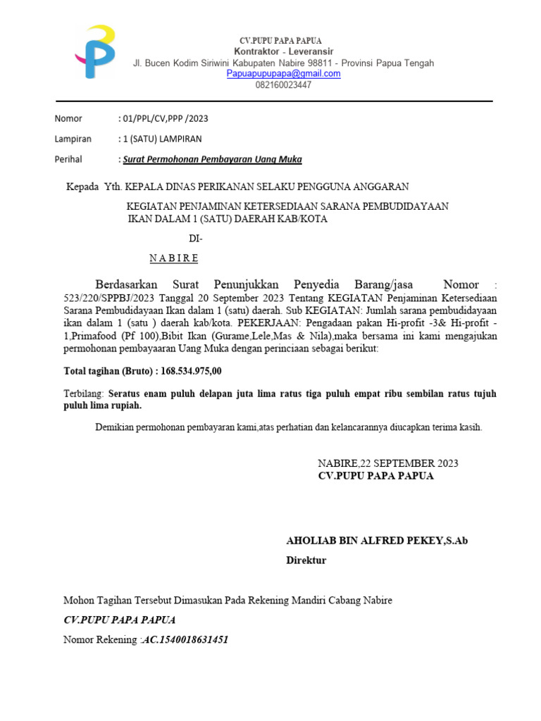 data cv PUPU PAPA | PDF