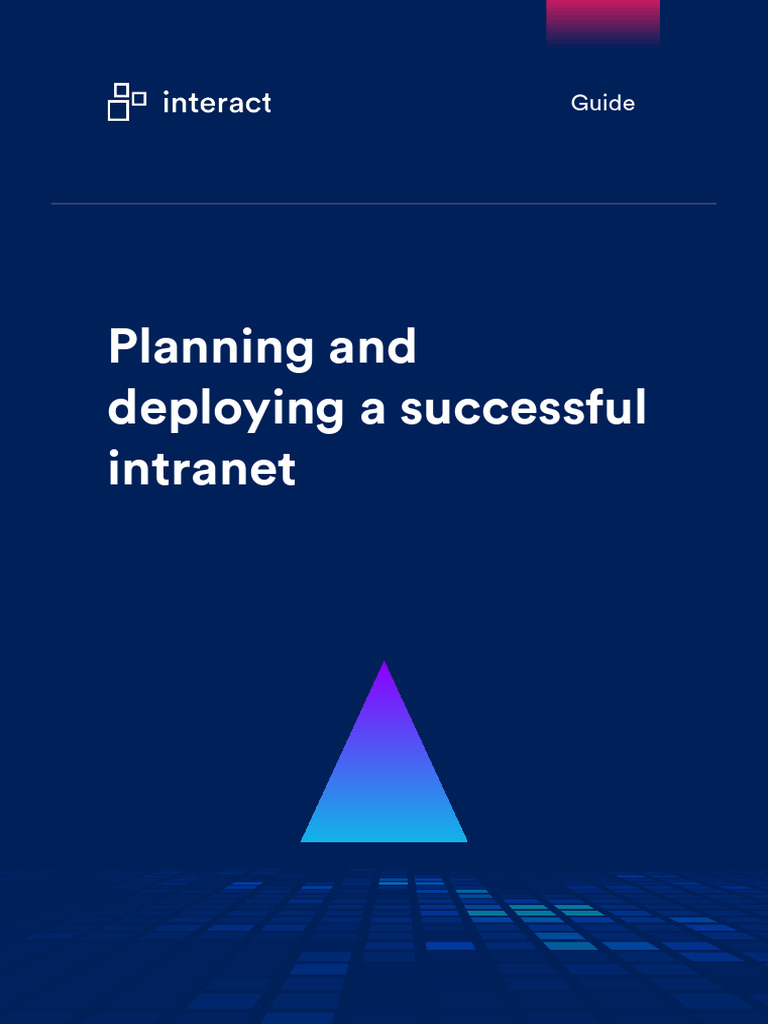 Intranet Planning and Deployment Guide | PDF | Employee Retention | Employment