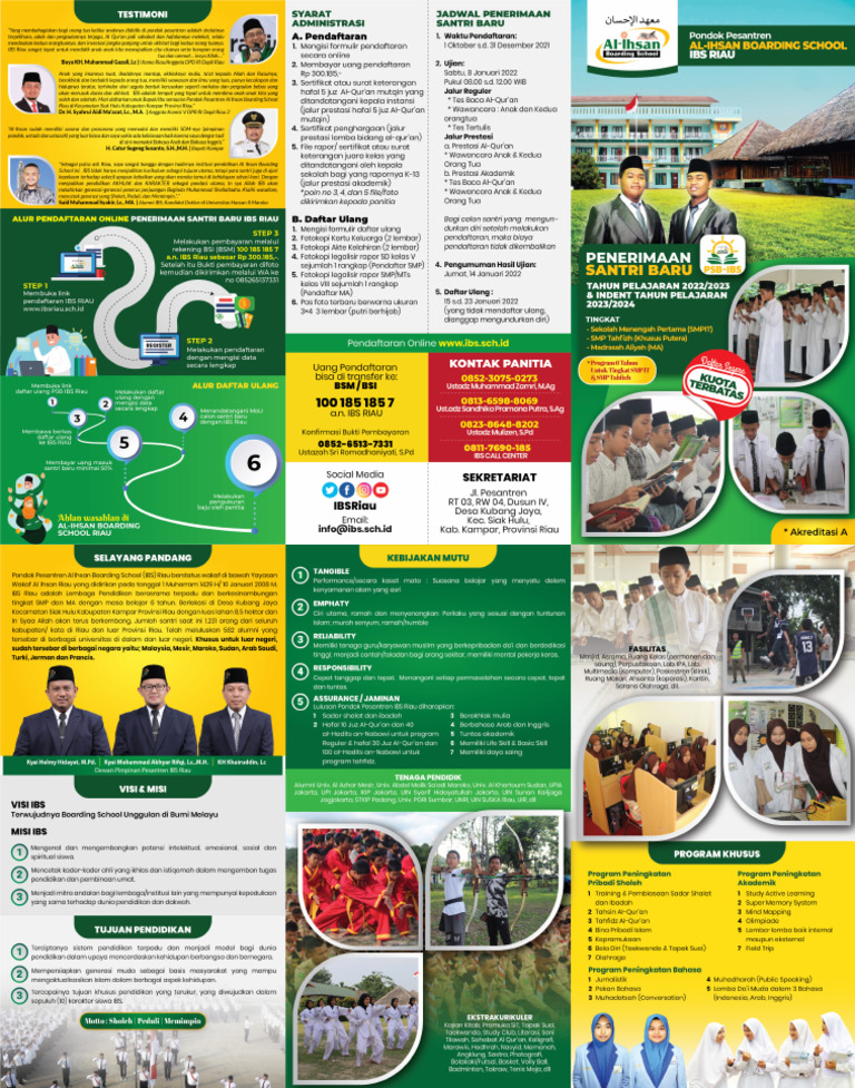 Brosur PSB 2022 2023 | PDF