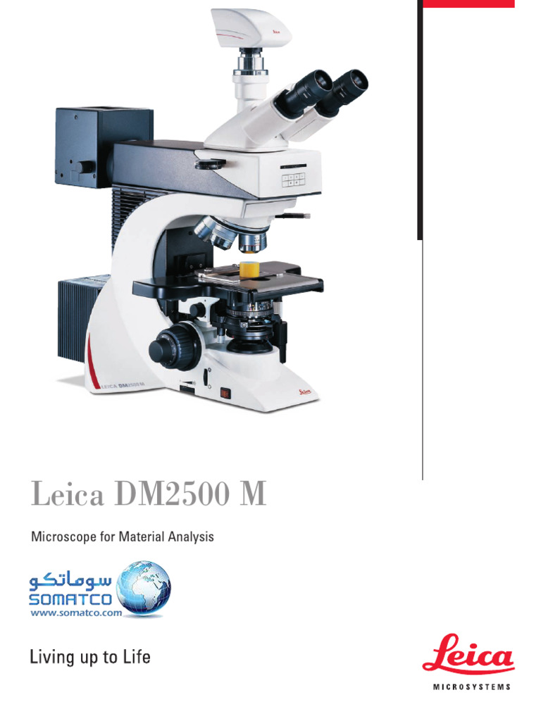 DM2500 Leica Microscope | PDF | Microscope | Microscopy