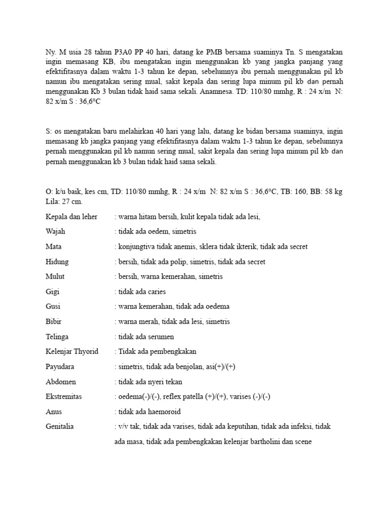 Soap KB Implant | PDF | Gaya Hidup