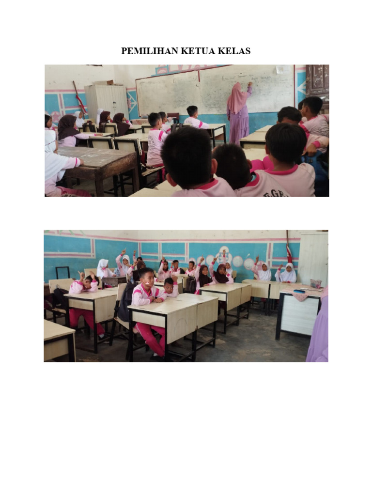 Pemilihan Ketua Kelas | PDF