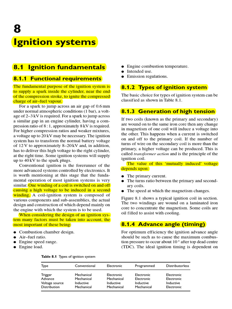 Module 5 | PDF | Ignition System | Inductor