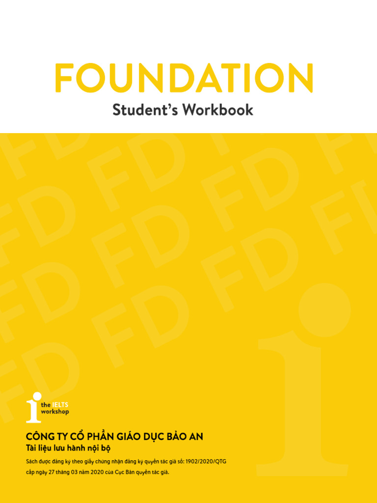 Foundation Students Book v1.1 | PDF