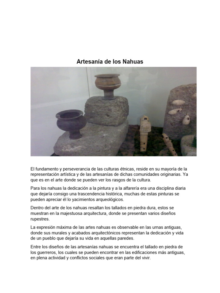 Artesanía de los Nahuas y gastronomia nahua | PDF | Maíz | Alimentos